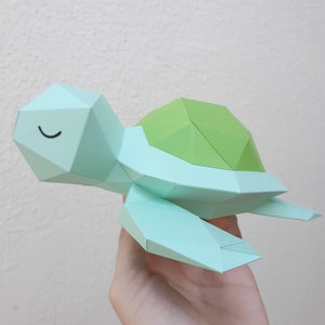Manta Ray, 3D Origami Papercraft, Animal Origami, Decoration, Diy ...