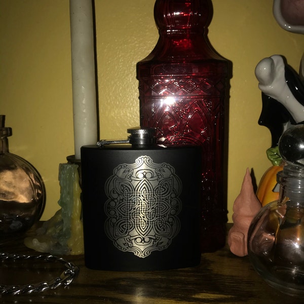 Bobby-singer Inspired Stainless Steel Hip Flask Supernatural - Etsy
