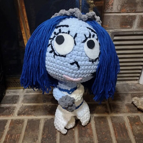 Emily, the Corpse Bride Amigurumi Pattern - Darth Makers PDF TUTORIAL ...
