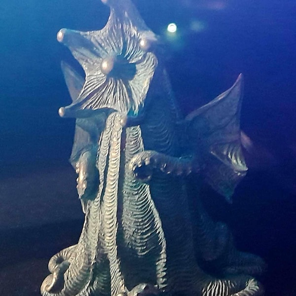 Cthulhu Myth Altar .h.p.lovecraft Handmade Bronze Painted Sculpture - Etsy