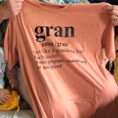 Gran Noun Unisex T-shirt Gran Shirt Gran Gift Gift for Gran Pregnancy ...