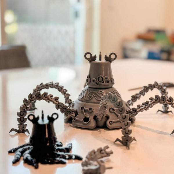 Cute Articulated Teddy Bot - 3d Printed Teddy Bear in an Exo-suit ...