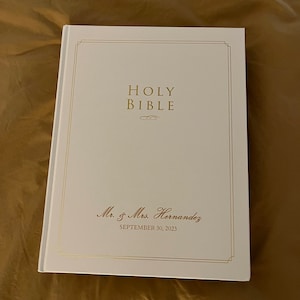 NIV Personalized Family Holy Bible, Engraved Bible, Religious Gift ...