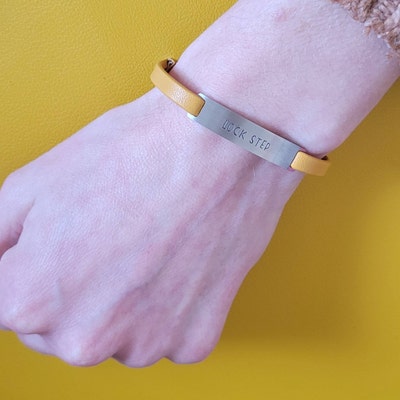 Word Braceletcustom Braceletmantra Braceletone Word Braceletword of the ...