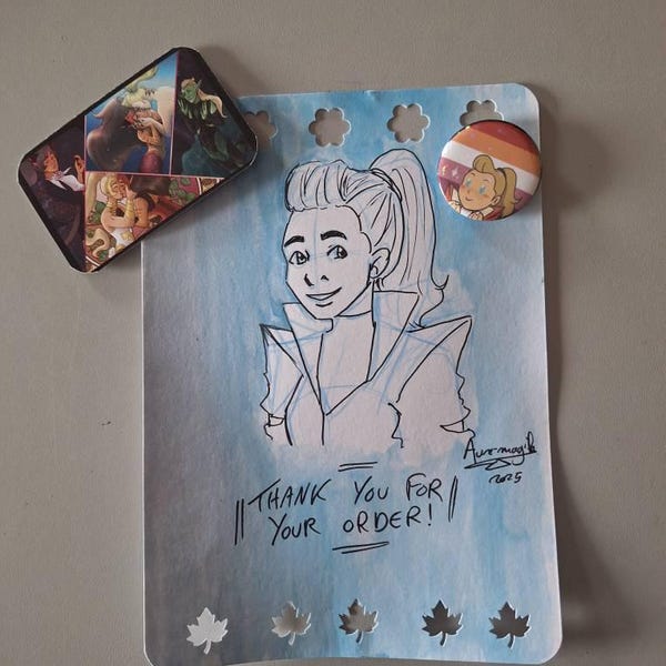 Catra Adora She-ra Melog Handmade Pin Plastic - Etsy