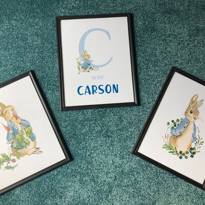 Peter Rabbit Nursery Decor, Peter Rabbit Nursery Print, Boy Nursery ...