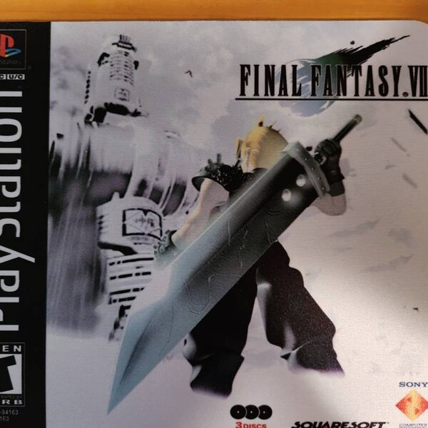 Custom Choose Your Own Favorite PS1 Game Art Mouse Pad - Playstation ...