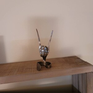 Fork Art Silverware Peace Sign Sculpture - Etsy