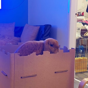 The Castle Corrugated Cardboard Castle for Bunny Rabbits & - Etsy UK
