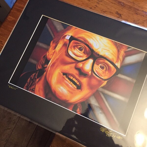 Terminate - Original Paint Marker Painting - Actor Arnold ...