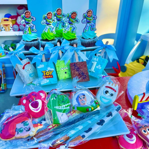 One Silly Goose Baby Shower Birthday Cookies Vibrant Summer Handmade ...