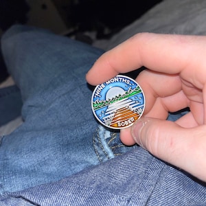 First Year Sober Complete Set: 12 Coins Total - Etsy
