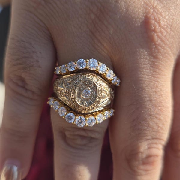 Radiant Cut Moissanite Men's Ring, Men's Gold Ring, Mens Wedding Ring ...