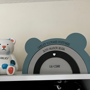 Personalised Wooden Stacking Bear Baby Gift New Baby Keepsake / Gift - Etsy