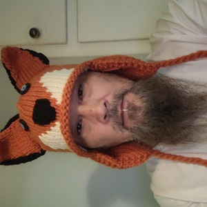 Childrens Hand Knit becky and wrath of Becky Fox Winter Hats - Etsy