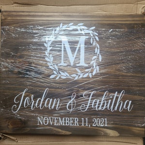 Wedding Welcome Sign Wedding Entrance Sign Laurel Wreath - Etsy