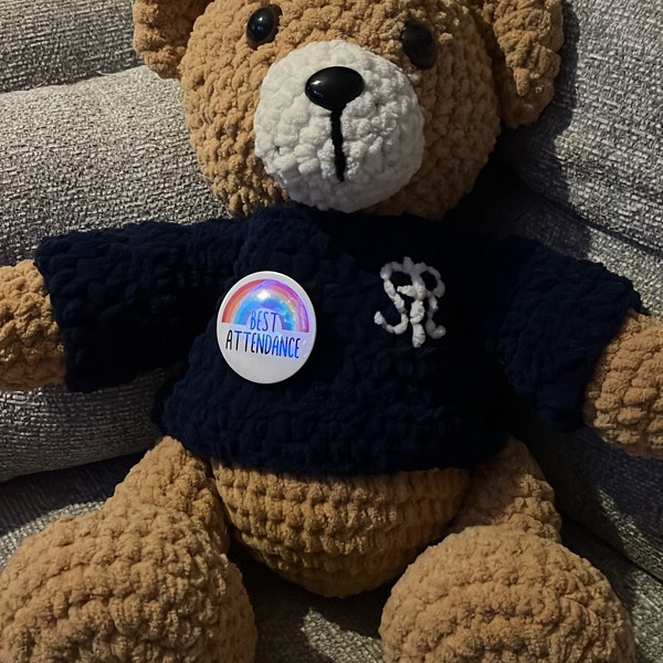 DIGITAL PDF PATTERN Crochet Build a Bear Pullover Sweater - Etsy