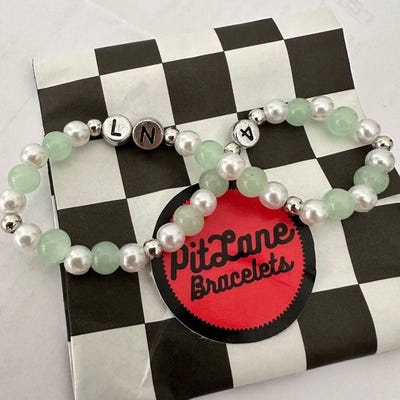 Custom Wavy F1 Bracelet - Etsy