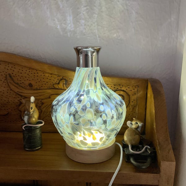 USB Led Glass Sphere Lamp – Cosy Ambient Night Light for Home Décor ...