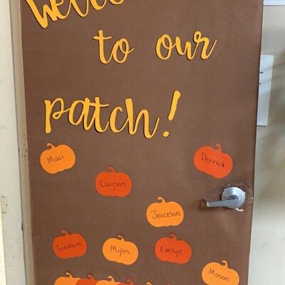 Fall Bulletin Board Bulletin Board Letters Fall DIY Set Back to School ...