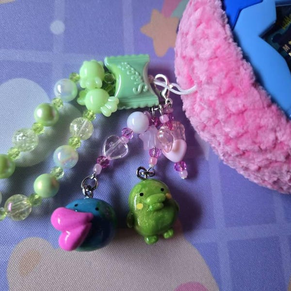 Tama Planet! 3D Printed Tamagotchi Character Charm! - Etsy