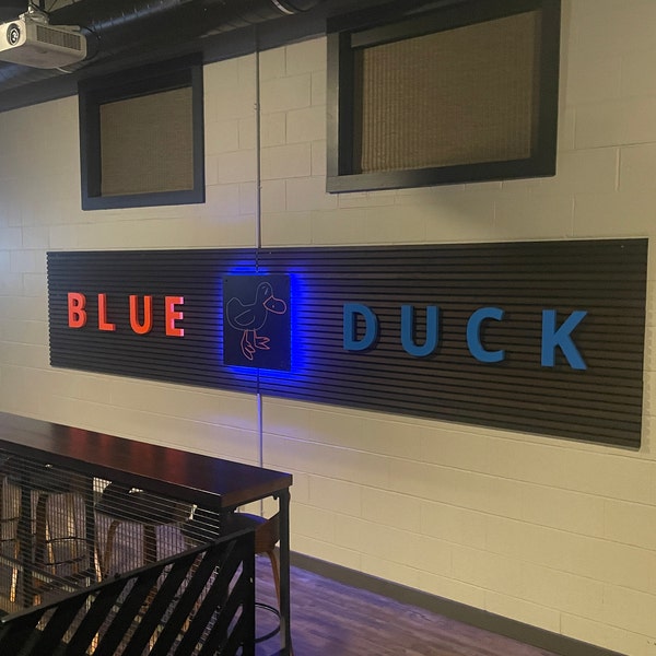 Totally Custom 3D Outdoor Sign Letters. 1 Inch Thick, Any Font, Size or ...