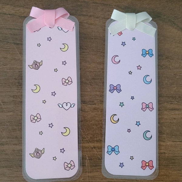 Sailor Moon Themed Bookmarks - Etsy