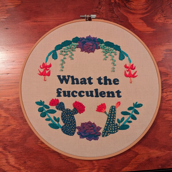 Funny Meme Inspired Customizable Handmade Embroideries - Etsy Canada