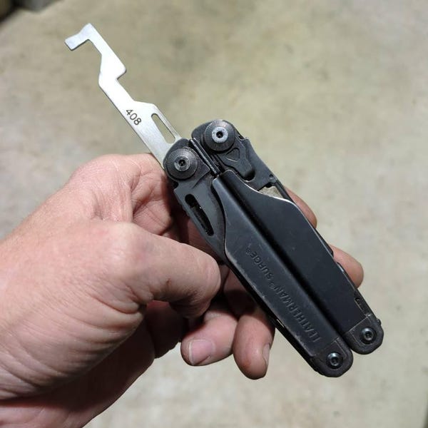 Shove Knife Made-to-order for Leatherman Wave+, Surge, Signal, Etc 316 ...