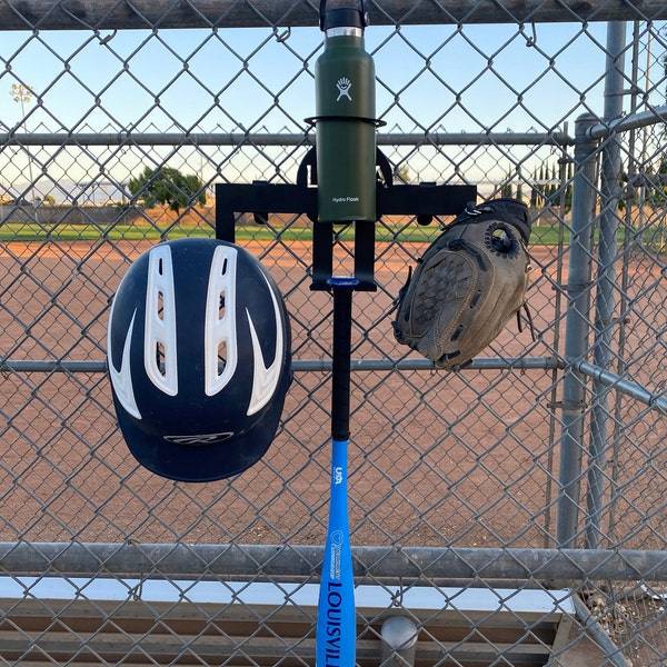 Dugout Buddy.. Perfect to Hold Your Bat, Helmet, Gloves and Drink..made ...