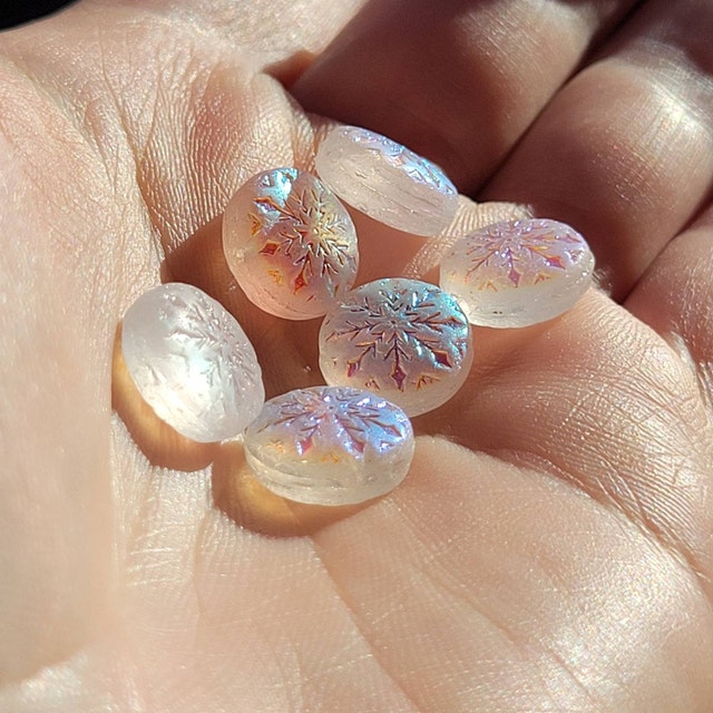 Czech glass beads mykonos charms for jewelry making by MayaHoney