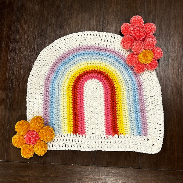 Phoenix Rainbow Blanket — PATTERN (includes 3 Sizes) - Etsy