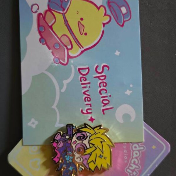 Trig Stampede Enamel Pins | Vash the Stampede, Nicholas Wolfwood ...