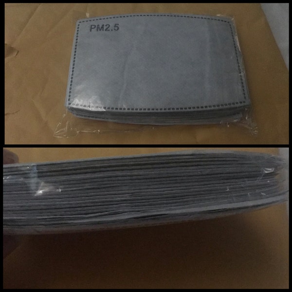 Face Mask Filters | PM2.5 Filters | Made in USA Ships Same Day ...