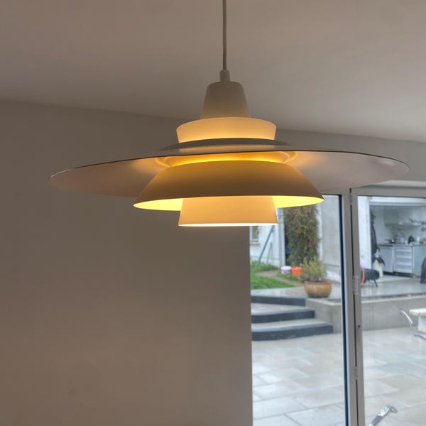 Lyfa (denmark) 1970s Ultra Pendant Ø48 Cm (19 Inch) - Etsy