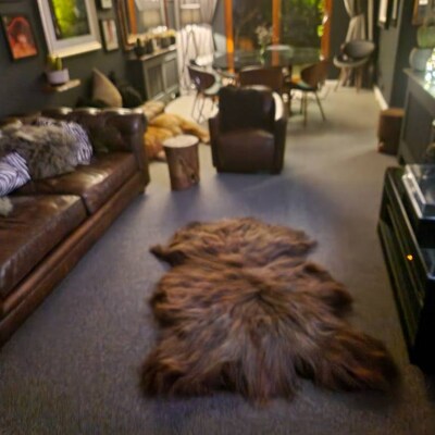 Genuine Icelandic GOLD Sheepskin Rug, Pelt, Carpet, Giant Sheepskin Rug ...