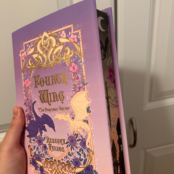 Fourth Wing Rose Gold Dust Jacket - Etsy
