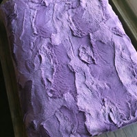 Violet Luxe Cuddle® Hide From Shannon Fabric's Minky Collection 10mm ...