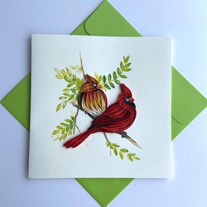 Raven Quilling Card | Etsy