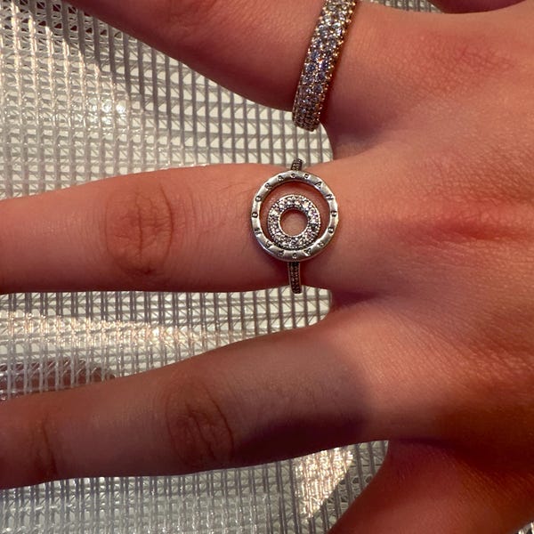 PANDORA Genuine Sparkling Herbarium Cluster Ring S925ALE PANDORA ...