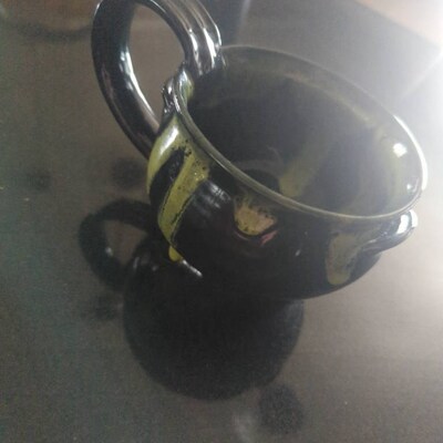 Multi-colored Mason Stain Hand Carved Tumbler Blue Green - Etsy