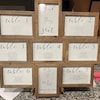 3x5 Terracotta Wedding Seating Chart Template, Terracotta Table Seating ...