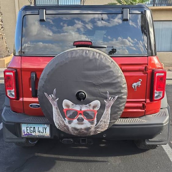Custom Spare Tire Cover With Camera Hole - Waterproof Tire Cover From ...