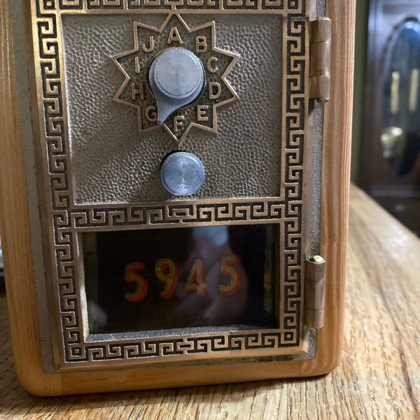 616 Original Key Type Lock With New Lock & 3 Keys US Post Office Box ...