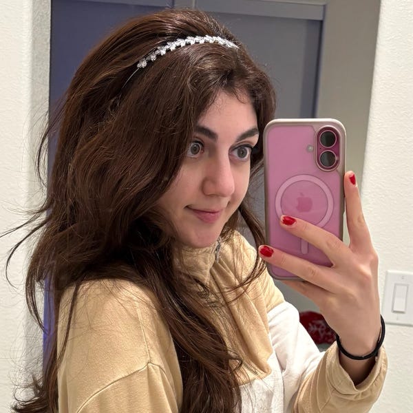 Swarovski Crystals Dainty Vine Three Leaves , Hair Vine Headband ...