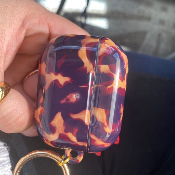 Tortoise Print AirPod Case Classic Tort Airpods Pro Hard Cover Air Pod ...
