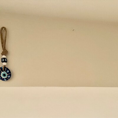 Hand Painted Evil Eye Wall Hanging, House Protection, Home Decor, Home ...