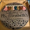 Boho Rainbow Classroom. Boho Rainbow. Boho Decor. Teacher Sign. Teacher ...