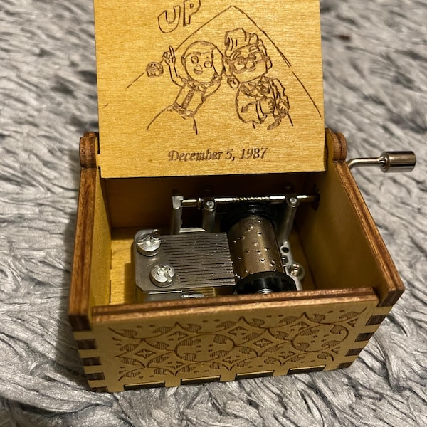 Tarzan Music Box You'll Be in My Heart Theme Music Chest Wooden ...