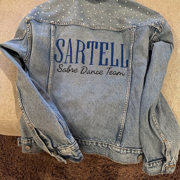 University of Kentucky Denim Jacket (MTO) - Etsy